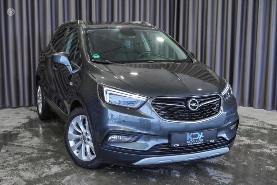 Pelēks Opel Mokka X 2017 Marijampole, ar dzinēja tilpumu 1.36 L un nobraukumu 183 tūkst. km par 10950 €, foto 1 vietnē AUTOMOTO.COM.LV
