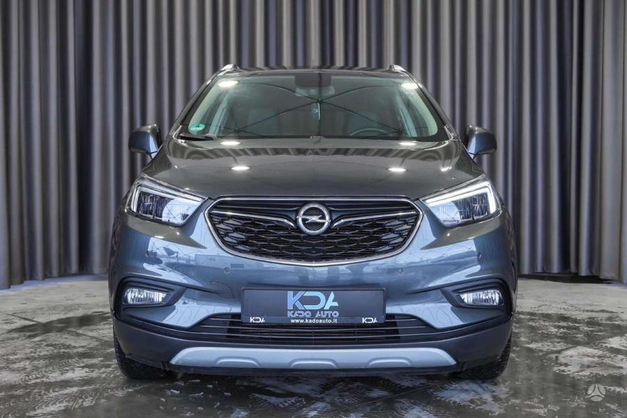 Pelēks Opel Mokka X 2017 Marijampole, ar dzinēja tilpumu 1.36 L un nobraukumu 183 tūkst. km par 10950 €, foto 2 vietnē AUTOMOTO.COM.LV