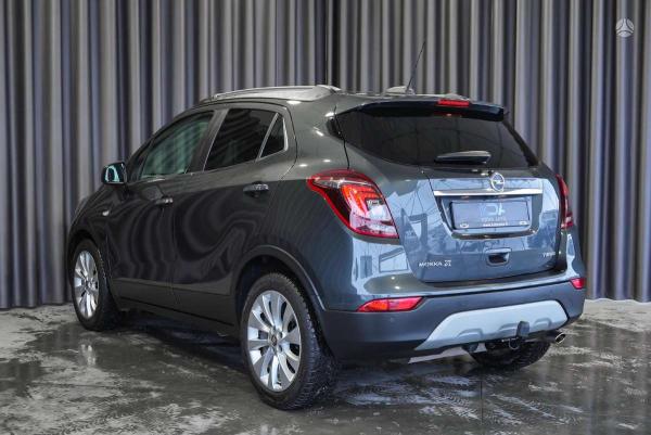 Grey Opel Mokka X 2017 in Marijampole, with an engine capacity of 1.36 L and mileage of 183 thousand km for 10950 €, photo 5 on AUTOMOTO.COM.LV