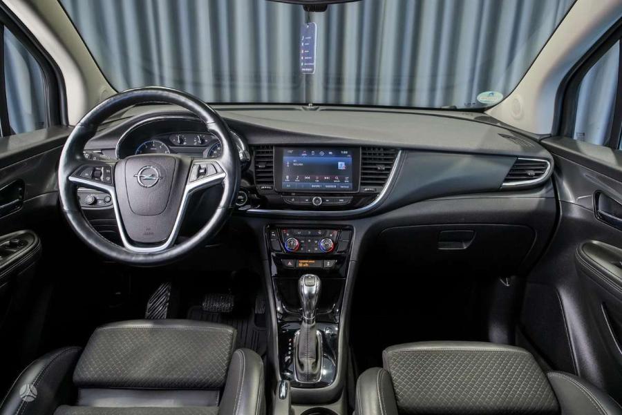 Pelēks Opel Mokka X 2017 Marijampole, ar dzinēja tilpumu 1.36 L un nobraukumu 183 tūkst. km par 10950 €, foto 12 vietnē AUTOMOTO.COM.LV