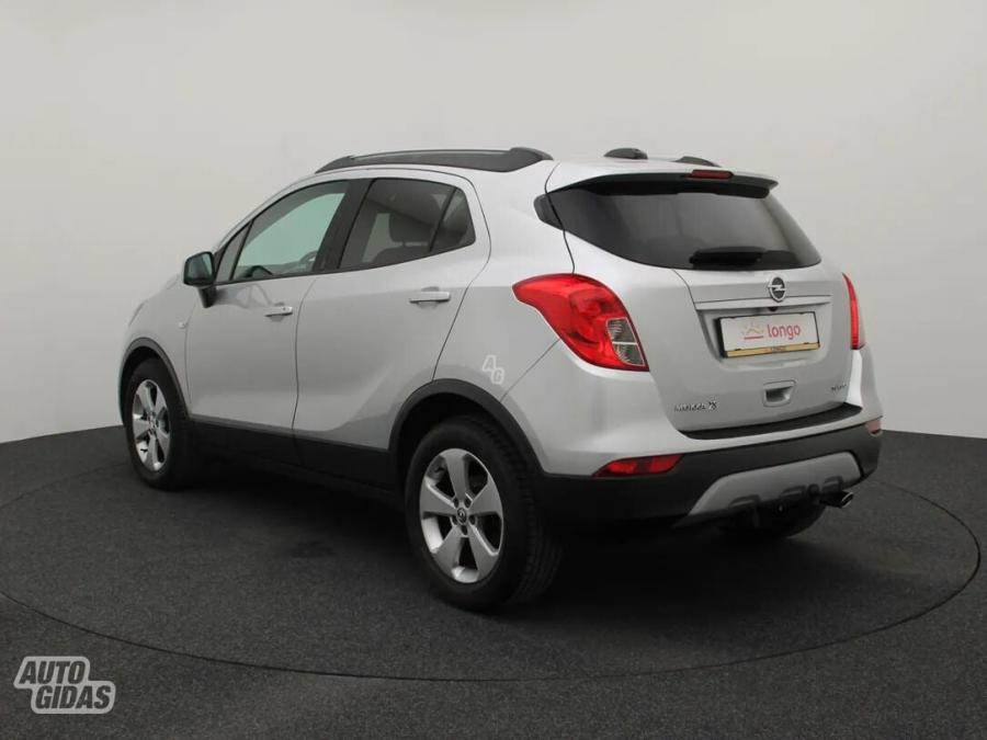 Grey Opel Mokka X 2017 in Vilnius, with an engine capacity of 1.40 L and mileage of 164 thousand km for 9899 €, photo 8 on AUTOMOTO.COM.LV