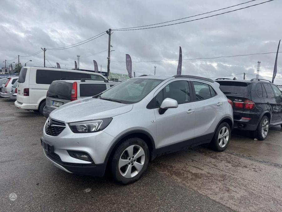 Pelēks Opel Mokka X 2017 Kauņa, ar dzinēja tilpumu 1.60 L un nobraukumu 87 tūkst. km par 6350 €, foto 1 vietnē AUTOMOTO.COM.LV
