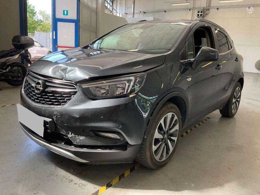 Pelēks Opel Mokka X 2017 Viļņa, ar dzinēja tilpumu 1.60 L un nobraukumu 117 tūkst. km par 4500 €, foto 1 vietnē AUTOMOTO.COM.LV