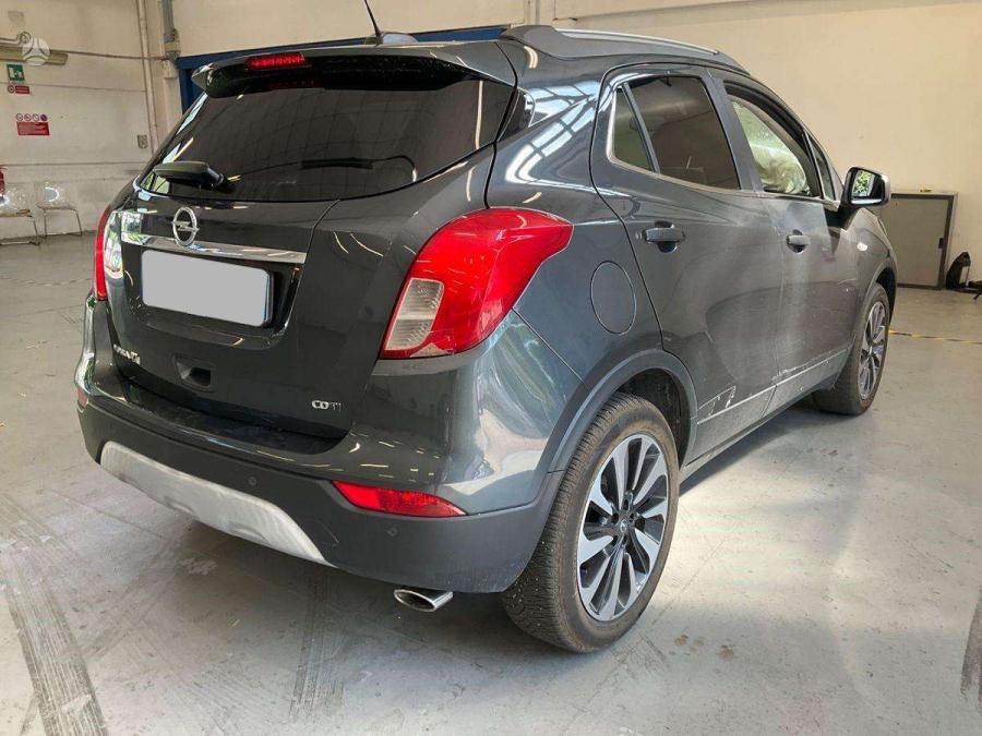 Pelēks Opel Mokka X 2017 Viļņa, ar dzinēja tilpumu 1.60 L un nobraukumu 117 tūkst. km par 4500 €, foto 6 vietnē AUTOMOTO.COM.LV