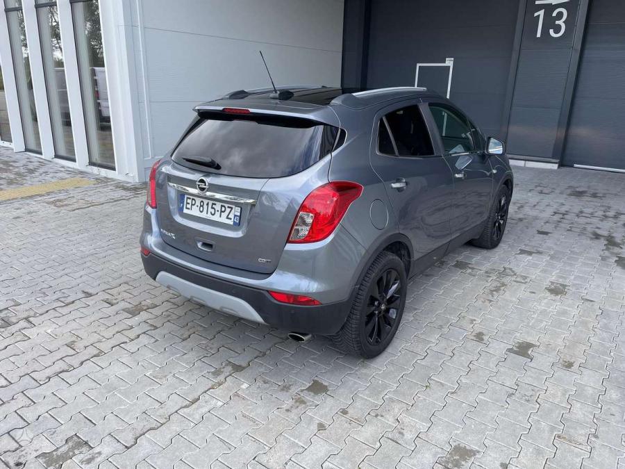 Grey Opel Mokka X 2017 in Vilnius, with an engine capacity of 1.60 L and mileage of 189 thousand km for 8450 €, photo 7 on AUTOMOTO.COM.LV