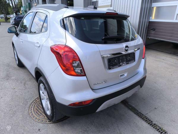 Grey Opel Mokka X 2017 in Joniskis, with an engine capacity of 1.40 L and mileage of 42 thousand km for 12300 €, photo 4 on AUTOMOTO.COM.LV