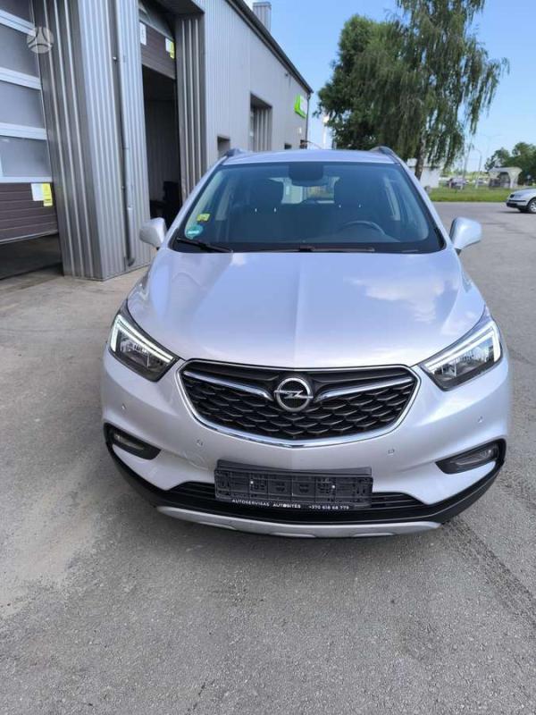 Grey Opel Mokka X 2017 in Joniskis, with an engine capacity of 1.40 L and mileage of 42 thousand km for 12300 €, photo 9 on AUTOMOTO.COM.LV