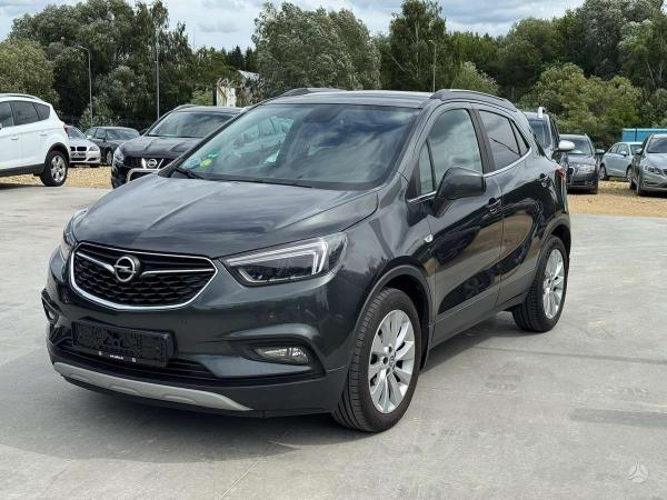 Pelēks Opel Mokka X 2017 Alīta, ar dzinēja tilpumu 1.60 L un nobraukumu 205 tūkst. km par 8650 €, foto 1 vietnē AUTOMOTO.COM.LV