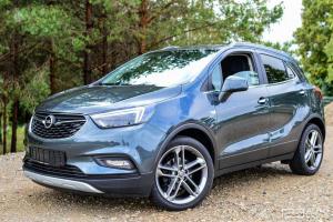 Pelēks Opel Mokka X 2017 Kretinga, ar dzinēja tilpumu 1.60 L un nobraukumu 171 tūkst. km par 10550 €, foto  vietnē AUTOMOTO.COM.LV
