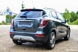 Grey Opel Mokka X 2017 in Kretinga, with an engine capacity of 1.60 L and mileage of 171 thousand km for 10550 €, photo 6 on AUTOMOTO.COM.LV