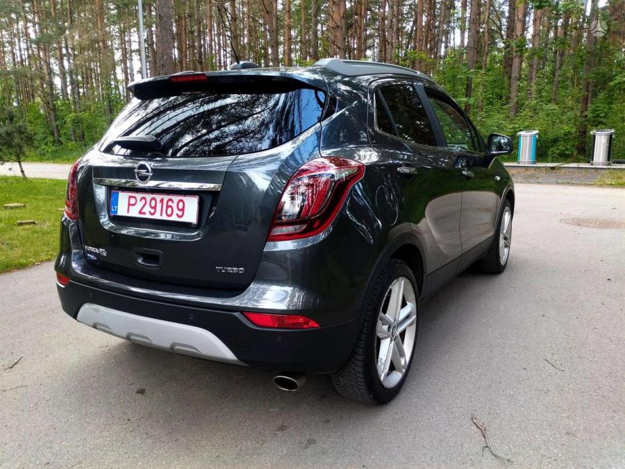 Серый Опель Мокка X 2017 в Вильнюс, объемом двигателя 1.40 л и пробегом 158 тыс. км за 8900 €, фото 8 на AUTOMOTO.COM.LV
