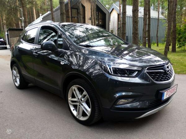 Pelēks Opel Mokka X 2017 Viļņa, ar dzinēja tilpumu 1.40 L un nobraukumu 158 tūkst. km par 8900 €, foto 10 vietnē AUTOMOTO.COM.LV