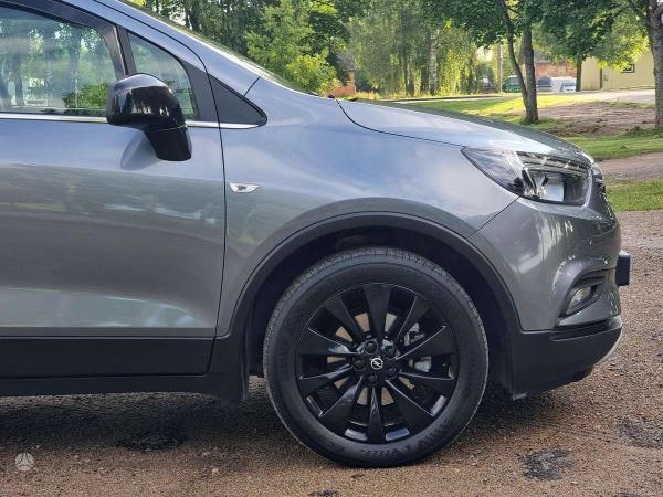 Grey Opel Mokka X 2017 in Taurage, with an engine capacity of 1.60 L and mileage of 119 thousand km for 8700 €, photo 8 on AUTOMOTO.COM.LV