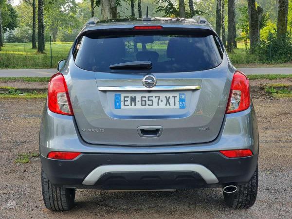 Grey Opel Mokka X 2017 in Taurage, with an engine capacity of 1.60 L and mileage of 119 thousand km for 8700 €, photo 10 on AUTOMOTO.COM.LV