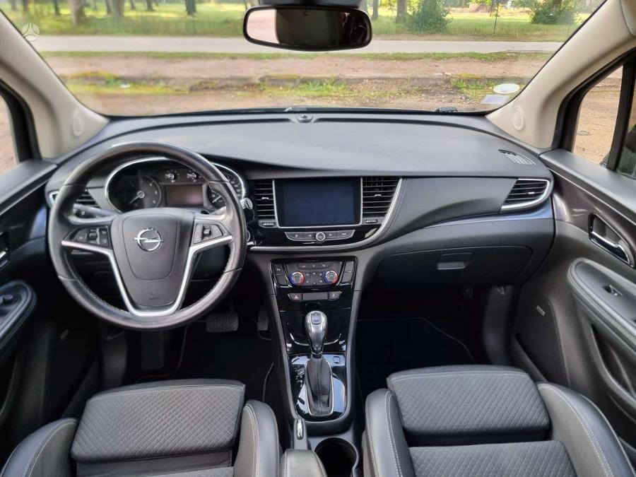 Grey Opel Mokka X 2017 in Taurage, with an engine capacity of 1.60 L and mileage of 119 thousand km for 8700 €, photo 17 on AUTOMOTO.COM.LV