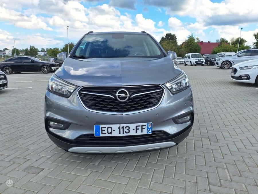 Grey Opel Mokka X 2017 in Taurage, with an engine capacity of 1.60 L and mileage of 169 thousand km for 6900 €, photo 3 on AUTOMOTO.COM.LV