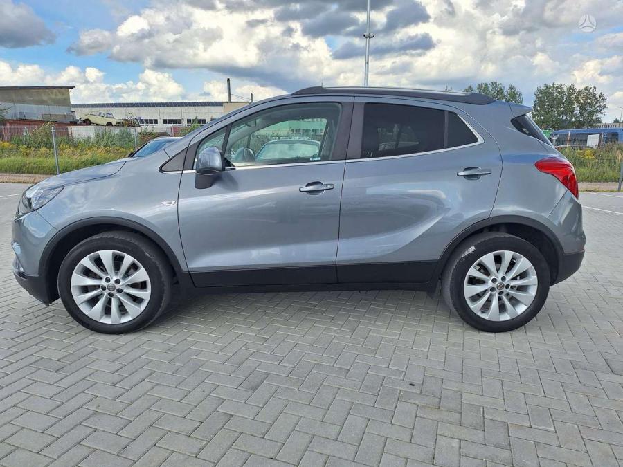 Grey Opel Mokka X 2017 in Taurage, with an engine capacity of 1.60 L and mileage of 169 thousand km for 6900 €, photo 5 on AUTOMOTO.COM.LV