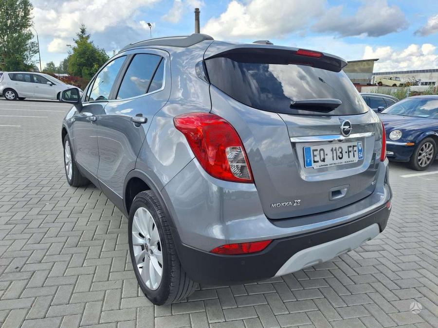 Grey Opel Mokka X 2017 in Taurage, with an engine capacity of 1.60 L and mileage of 169 thousand km for 6900 €, photo 6 on AUTOMOTO.COM.LV