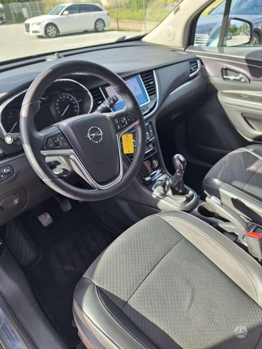 Grey Opel Mokka X 2017 in Taurage, with an engine capacity of 1.60 L and mileage of 169 thousand km for 6900 €, photo 13 on AUTOMOTO.COM.LV