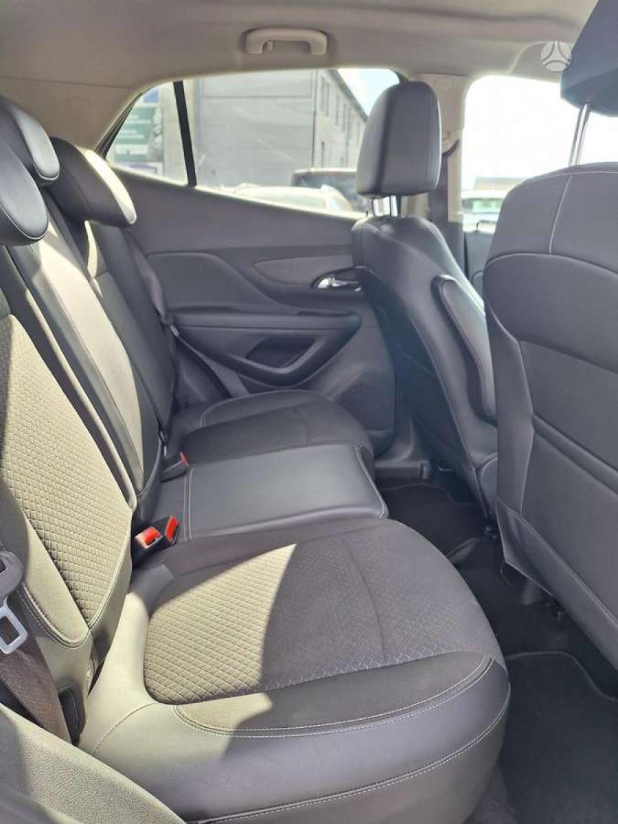 Grey Opel Mokka X 2017 in Taurage, with an engine capacity of 1.60 L and mileage of 169 thousand km for 6900 €, photo 18 on AUTOMOTO.COM.LV