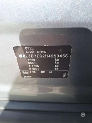 Grey Opel Mokka X 2017 in Taurage, with an engine capacity of 1.60 L and mileage of 169 thousand km for 6900 €, photo 20 on AUTOMOTO.COM.LV