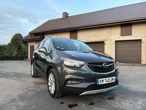 Pelēks Opel Mokka X 2017 Klaipėda, ar dzinēja tilpumu 1.60 L un nobraukumu 173 tūkst. km par 6750 €, foto 1 vietnē AUTOMOTO.COM.LV