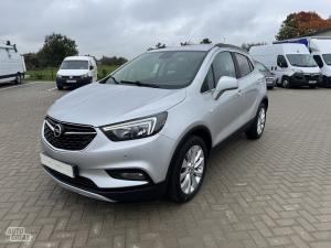 Grey Opel Mokka X 2017 in Taurage, with an engine capacity of 1.60 L and mileage of 121 thousand km for 8500 €, photo  on AUTOMOTO.COM.LV