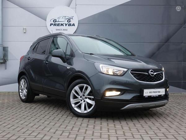 Grey Opel Mokka X 2018 in Kaunas, with an engine capacity of 1.40 L and mileage of 182 thousand km for 9950 €, photo 1 on AUTOMOTO.COM.LV