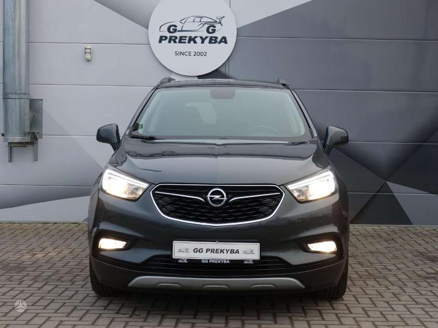 Grey Opel Mokka X 2018 in Kaunas, with an engine capacity of 1.40 L and mileage of 182 thousand km for 9950 €, photo 3 on AUTOMOTO.COM.LV