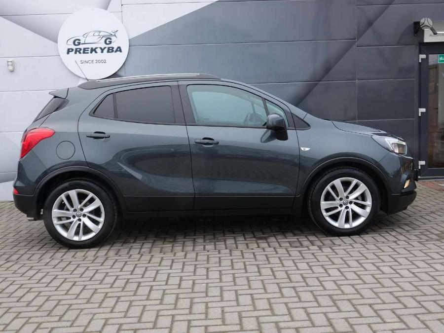 Grey Opel Mokka X 2018 in Kaunas, with an engine capacity of 1.40 L and mileage of 182 thousand km for 9950 €, photo 5 on AUTOMOTO.COM.LV