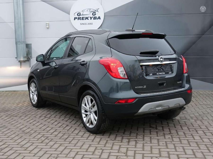 Grey Opel Mokka X 2018 in Kaunas, with an engine capacity of 1.40 L and mileage of 182 thousand km for 9950 €, photo 7 on AUTOMOTO.COM.LV