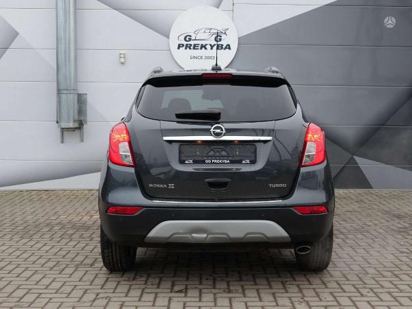 Grey Opel Mokka X 2018 in Kaunas, with an engine capacity of 1.40 L and mileage of 182 thousand km for 9950 €, photo 8 on AUTOMOTO.COM.LV