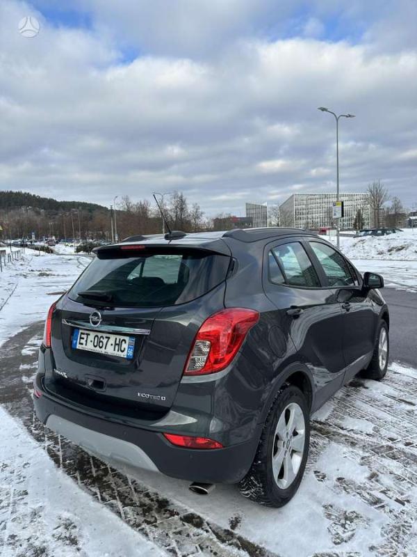 Pelēks Opel Mokka X 2018 Viļņa, ar dzinēja tilpumu 1.60 L un nobraukumu 209 tūkst. km par 8999 €, foto 6 vietnē AUTOMOTO.COM.LV