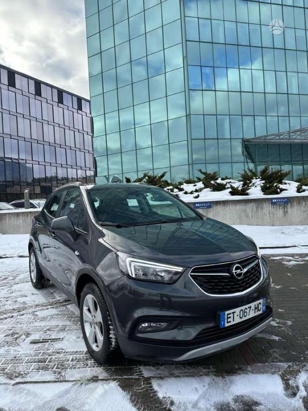 Pelēks Opel Mokka X 2018 Viļņa, ar dzinēja tilpumu 1.60 L un nobraukumu 209 tūkst. km par 8999 €, foto 8 vietnē AUTOMOTO.COM.LV