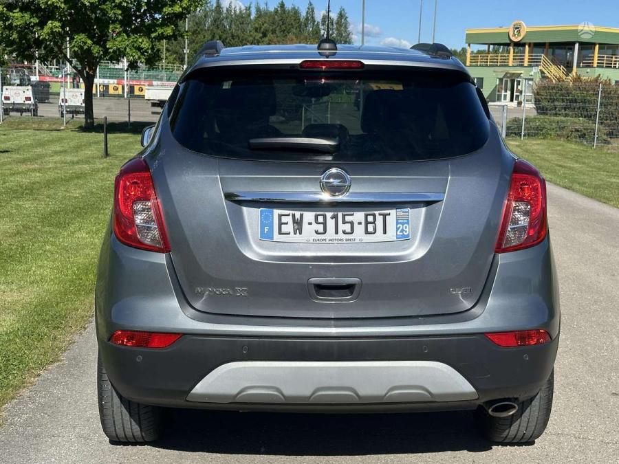 Pelēks Opel Mokka X 2018 Šauļi, ar dzinēja tilpumu 1.60 L un nobraukumu 182 tūkst. km par 7950 €, foto 7 vietnē AUTOMOTO.COM.LV