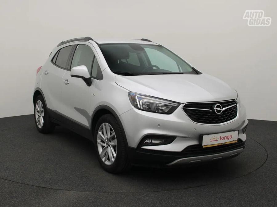 Pelēks Opel Mokka X 2018 Viļņa, ar dzinēja tilpumu 1.40 L un nobraukumu 83 tūkst. km par 12699 €, foto 11 vietnē AUTOMOTO.COM.LV