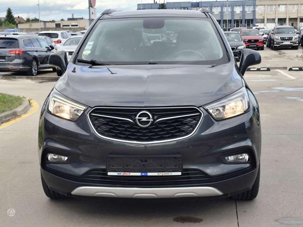 Grey Opel Mokka X 2018 in Siauliai, with an engine capacity of 1.60 L and mileage of 199 thousand km for 8300 €, photo 4 on AUTOMOTO.COM.LV