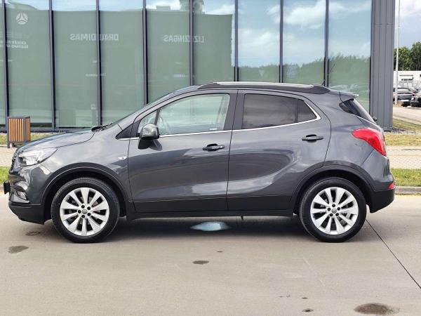 Grey Opel Mokka X 2018 in Siauliai, with an engine capacity of 1.60 L and mileage of 199 thousand km for 8300 €, photo 6 on AUTOMOTO.COM.LV