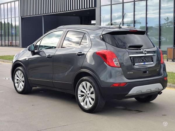 Grey Opel Mokka X 2018 in Siauliai, with an engine capacity of 1.60 L and mileage of 199 thousand km for 8300 €, photo 7 on AUTOMOTO.COM.LV