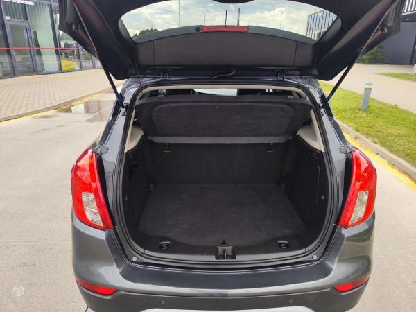 Grey Opel Mokka X 2018 in Siauliai, with an engine capacity of 1.60 L and mileage of 199 thousand km for 8300 €, photo 9 on AUTOMOTO.COM.LV