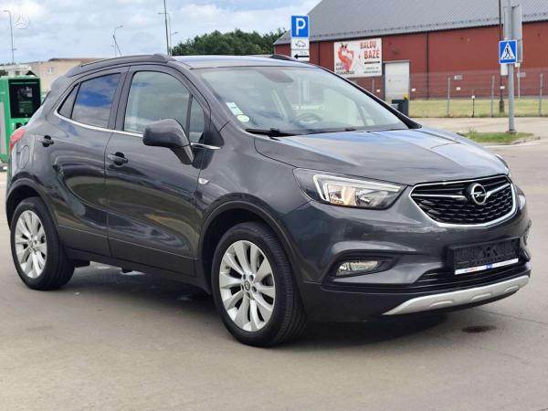 Grey Opel Mokka X 2018 in Siauliai, with an engine capacity of 1.60 L and mileage of 199 thousand km for 8300 €, photo 1 on AUTOMOTO.COM.LV
