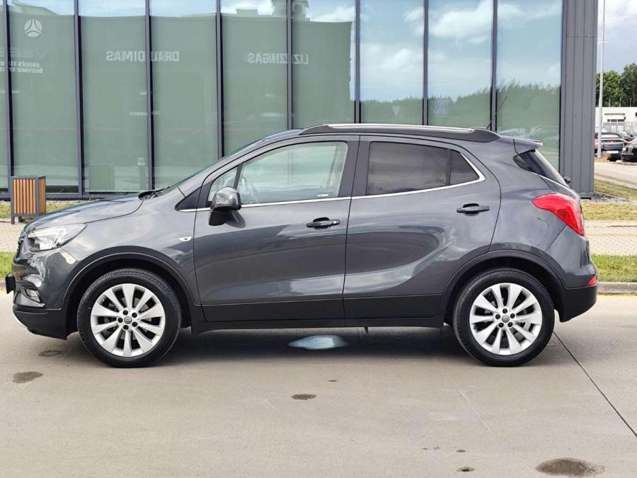 Grey Opel Mokka X 2018 in Siauliai, with an engine capacity of 1.60 L and mileage of 199 thousand km for 8300 €, photo 10 on AUTOMOTO.COM.LV