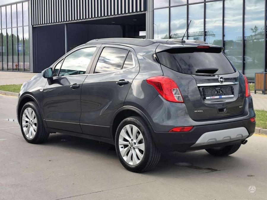 Grey Opel Mokka X 2018 in Siauliai, with an engine capacity of 1.60 L and mileage of 199 thousand km for 8300 €, photo 12 on AUTOMOTO.COM.LV