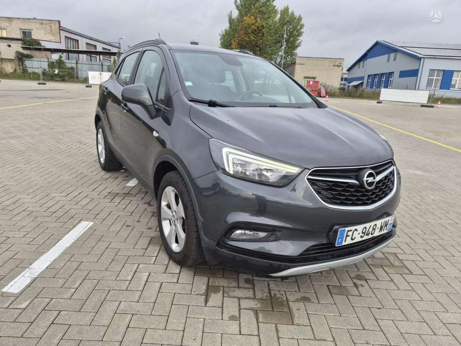 Pelēks Opel Mokka X 2018 Tauragė, ar dzinēja tilpumu 1.60 L un nobraukumu 210 tūkst. km par 5700 €, foto 3 vietnē AUTOMOTO.COM.LV