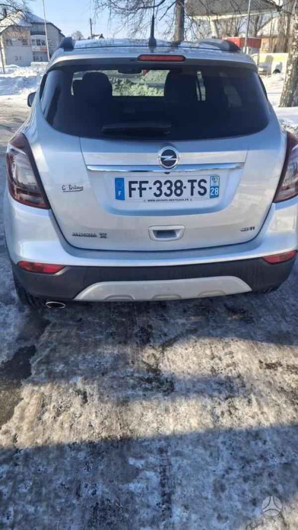 Grey Opel Mokka X 2019 in Taurage, with an engine capacity of 1.60 L and mileage of 208 thousand km for 8000 €, photo 2 on AUTOMOTO.COM.LV