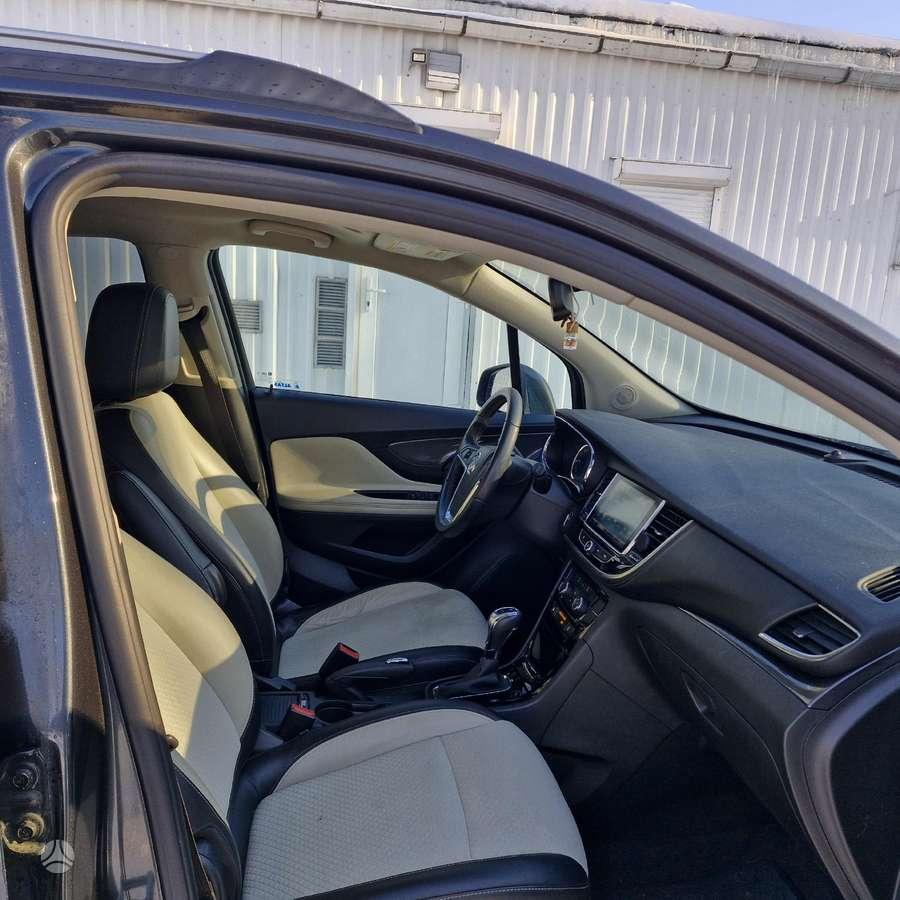 Pelēks Opel Mokka X 2019 Kauņa, ar dzinēja tilpumu 1.40 L un nobraukumu 89 tūkst. km par 11400 €, foto 7 vietnē AUTOMOTO.COM.LV