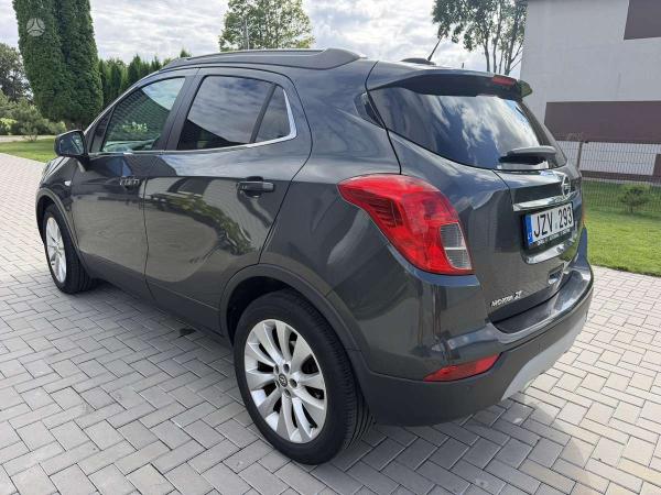 Pelēks Opel Mokka X 2017 Marijampole, ar dzinēja tilpumu 1.36 L un nobraukumu 97 tūkst. km par 9800 €, foto 4 vietnē AUTOMOTO.COM.LV