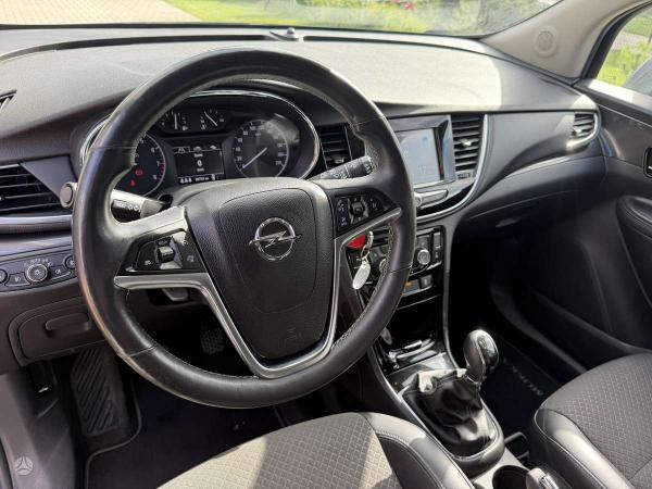 Pelēks Opel Mokka X 2017 Marijampole, ar dzinēja tilpumu 1.36 L un nobraukumu 97 tūkst. km par 9800 €, foto 10 vietnē AUTOMOTO.COM.LV