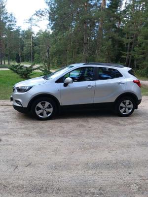 Grey Opel Mokka X 2017 in Marijampole, with an engine capacity of 1.60 L and mileage of 217 thousand km for 7390 €, photo 3 on AUTOMOTO.COM.LV