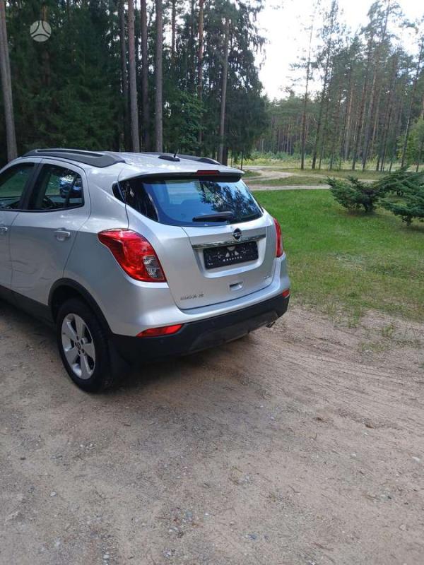 Grey Opel Mokka X 2017 in Marijampole, with an engine capacity of 1.60 L and mileage of 217 thousand km for 7390 €, photo 4 on AUTOMOTO.COM.LV